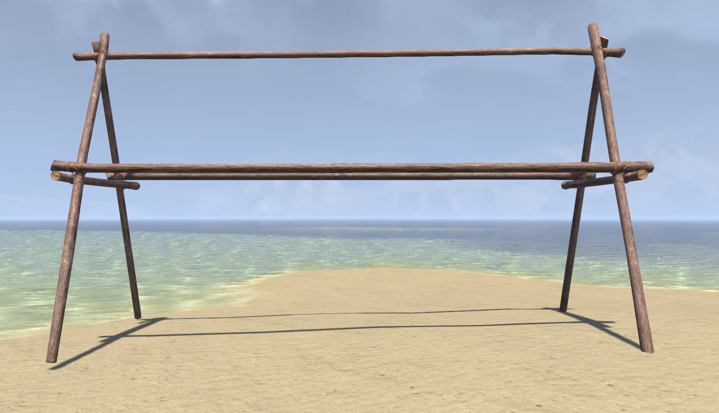 ESO Fashion | Elsweyr Rack, Poles (Elder Scrolls Online)