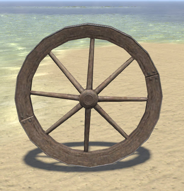 ESO Fashion | Elsweyr Wagon Wheel, Ironshod (Elder Scrolls Online)