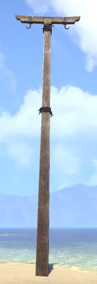 ESO Fashion | Hakoshae Pillar, Wooden Hooked (Elder Scrolls Online)