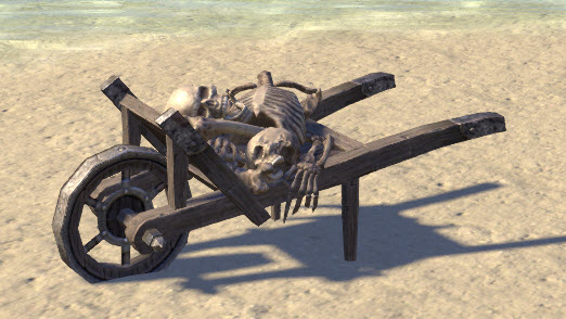 ESO Fashion | Wheelbarrow, Bones (Elder Scrolls Online)