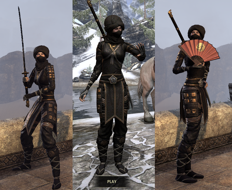 ESO Fashion | Nibenese Ninja [NA] (Elder Scrolls Online)