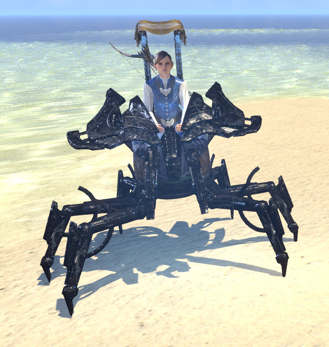 ESO Fashion | Ebony Dwarven Spider (Elder Scrolls Online)