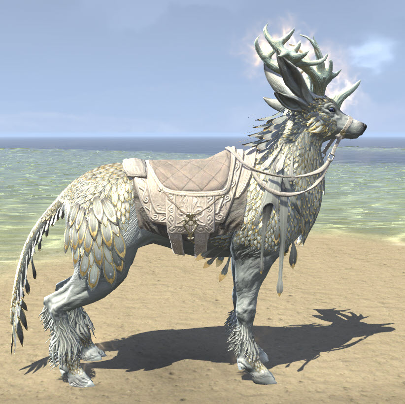 ESO Fashion | Pure-Snow Indrik (Elder Scrolls Online)