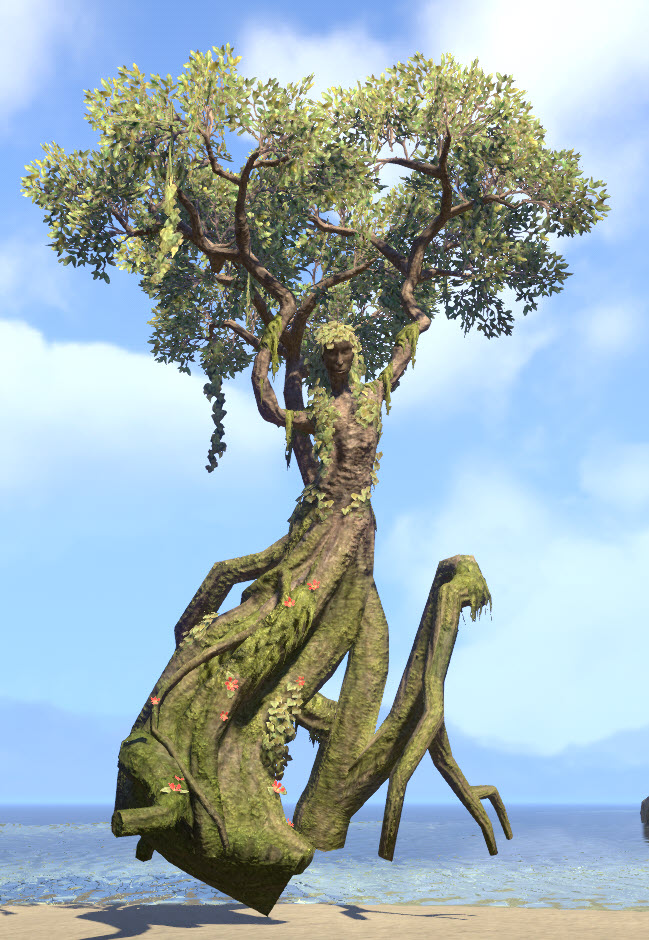 ESO Fashion | Tree, Treehenge Green Lady (Elder Scrolls Online)