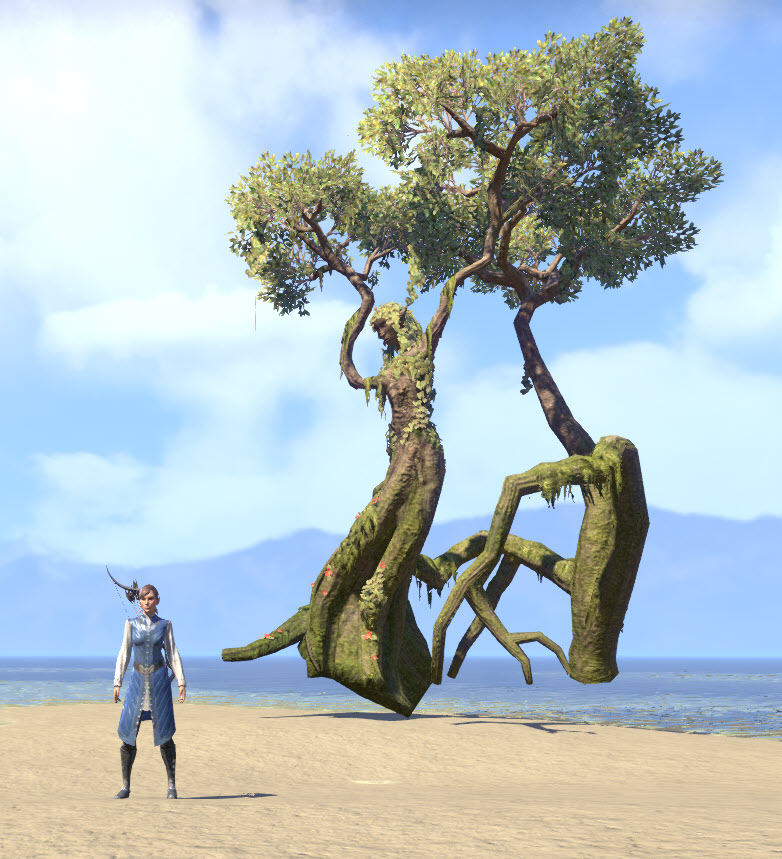 ESO Fashion | Tree, Treehenge Green Lady (Elder Scrolls Online)