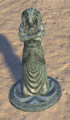 ESO Fashion | Statuette: Mane, Moons-Blessed (Elder Scrolls Online)