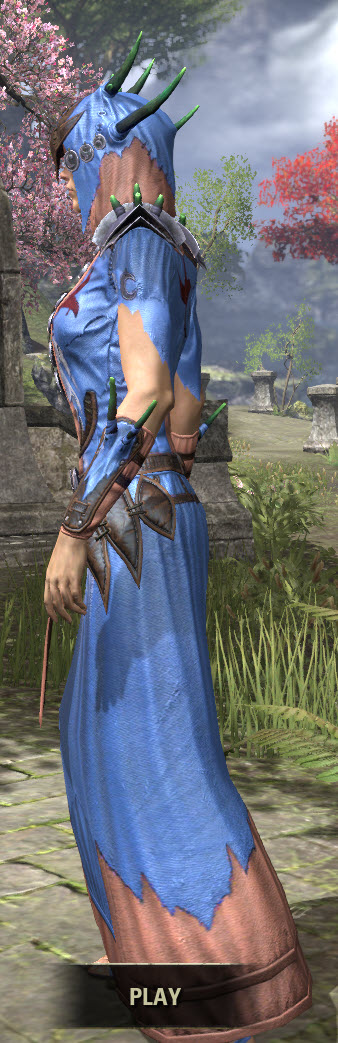 ESO Fashion | New Moon Priest Homespun (Elder Scrolls Online)
