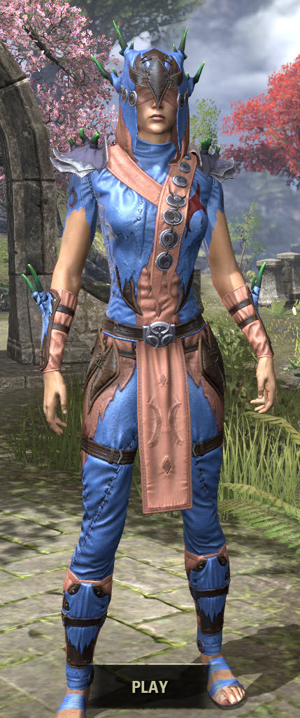 ESO Fashion | New Moon Priest Homespun (Elder Scrolls Online)