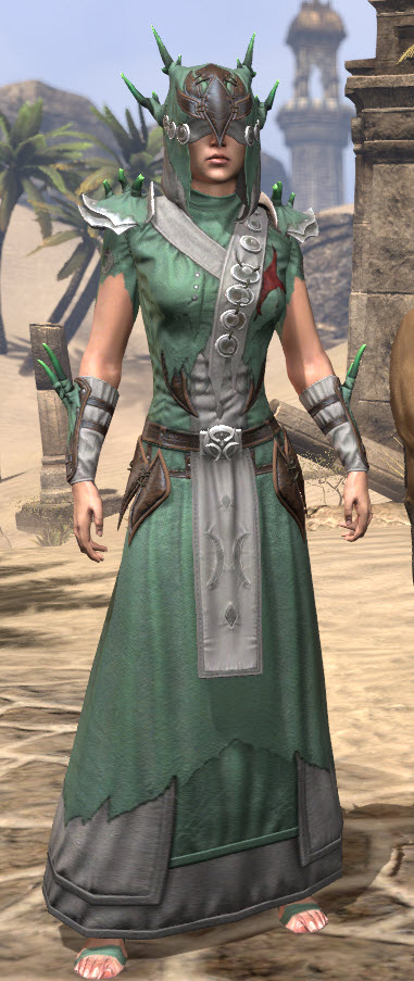 ESO Fashion | New Moon Priest Homespun (Elder Scrolls Online)