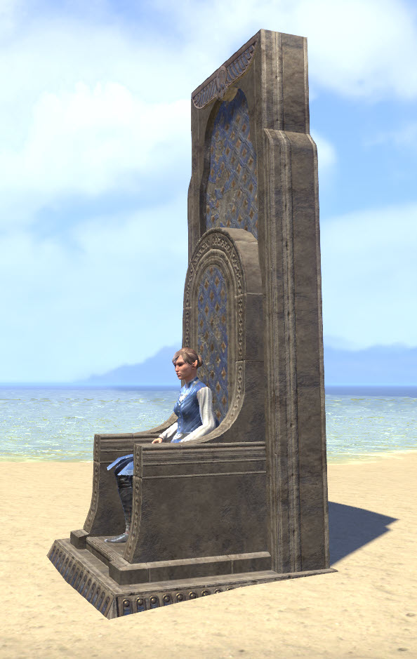 ESO Fashion | Ra Gada Throne, Stone (Elder Scrolls Online)