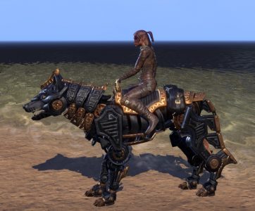 ESO Fashion | Ebon Dwarven Wolf (Elder Scrolls Online)