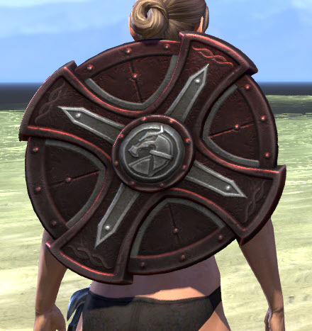 ESO Fashion | Ancestral Nord Ruby Ash Shield (Elder Scrolls Online)