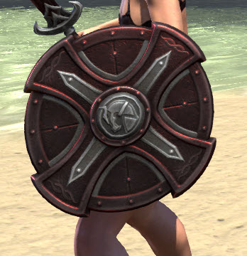 ESO Fashion | Ancestral Nord Ruby Ash Shield (Elder Scrolls Online)