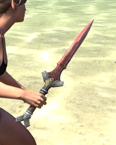 ESO Fashion | Blackreach Vanguard Rubedite Dagger (Elder Scrolls Online)