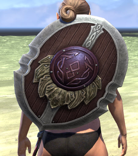 ESO Fashion | Blackreach Vanguard Ruby Ash Shield (Elder Scrolls Online)