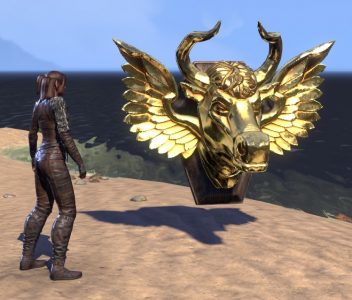 ESO Fashion | Golden Idol of Morihaus (Elder Scrolls Online)