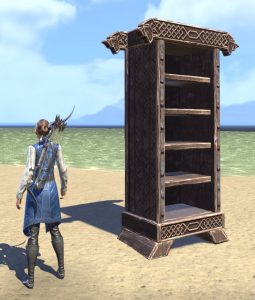 ESO Fashion | Solitude Bookcase, Narrow Noble (Elder Scrolls Online)