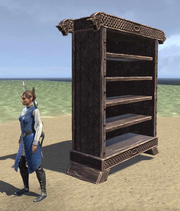 ESO Fashion | Solitude Bookcase, Noble (Elder Scrolls Online)