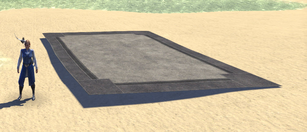 ESO Fashion | Solitude Carpet, Large Plain (Elder Scrolls Online)
