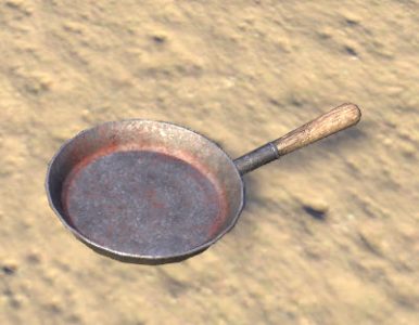 ESO Fashion | Solitude Frying Pan, Wood Handle (Elder Scrolls Online)