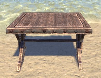 ESO Fashion | Solitude Table, Square Ornate (Elder Scrolls Online)