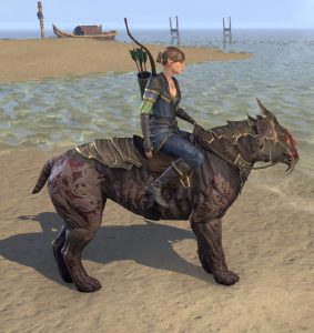 ESO Fashion | Cursebound Sabre Cat (Elder Scrolls Online)
