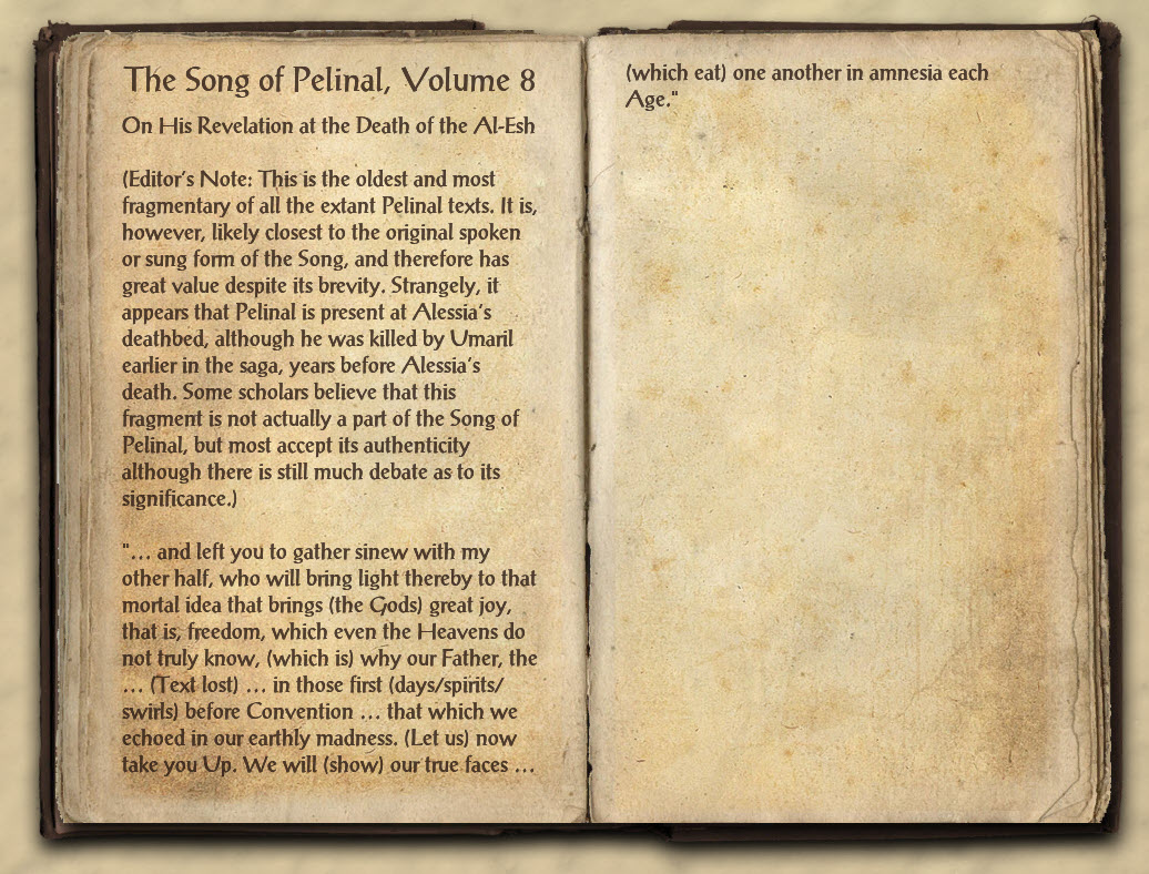ESO Fashion | The Song of Pelinal, Volume 8 (Elder Scrolls Online)