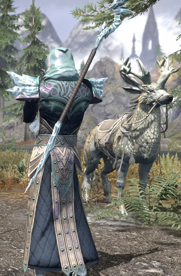 ESO Fashion | Crystalline Ice Mage [XBox] (Elder Scrolls Online)