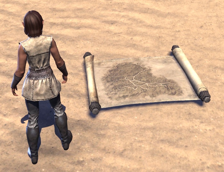 ESO Fashion | Antique Map of the Reach (Elder Scrolls Online)