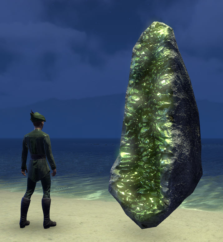 ESO Fashion | Geode, Green Garnet (Elder Scrolls Online)