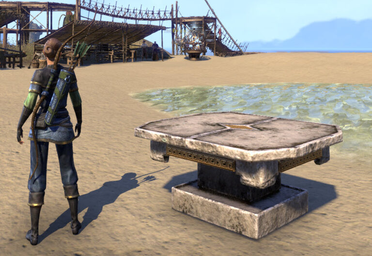 ESO Fashion | Dwarven Table, Granite Kitchen (Elder Scrolls Online)