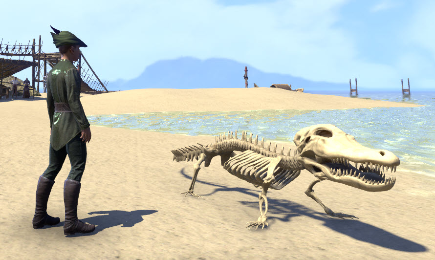 ESO Fashion | Crocodile Skeleton, Complete (Elder Scrolls Online)