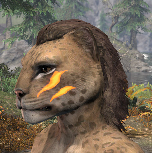 ESO Fashion | Lambent Guar Face Markings (Elder Scrolls Online)