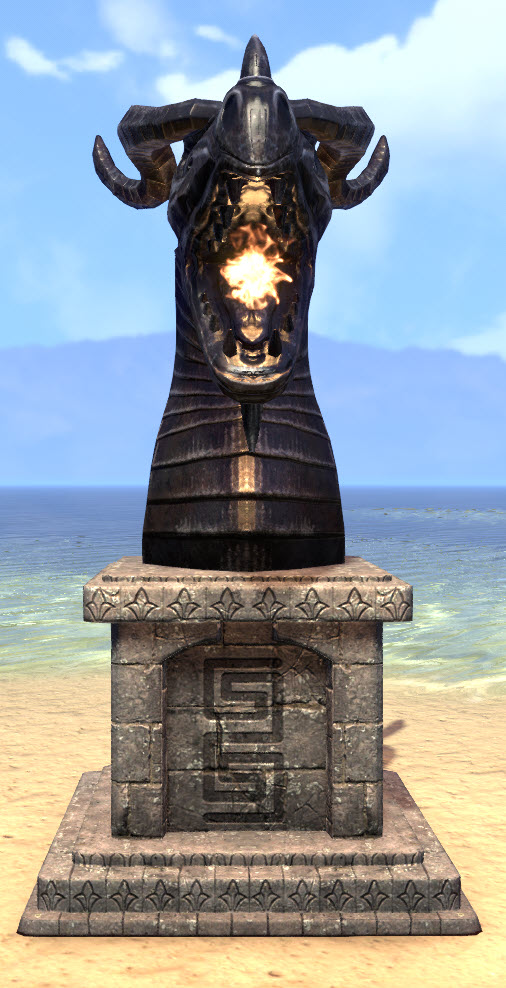 ESO Fashion | Fountain of the Fiery Drake (Elder Scrolls Online)