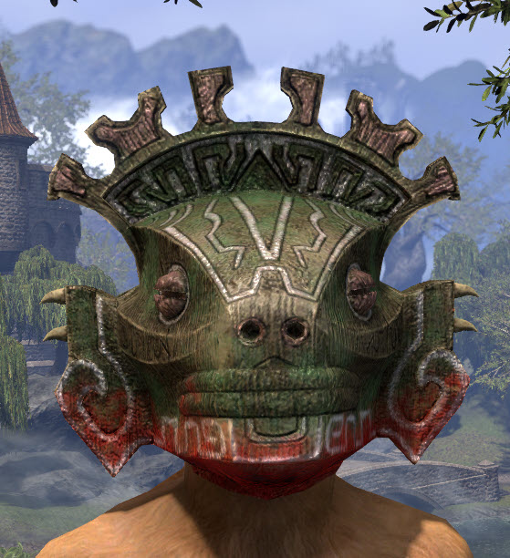 ESO Fashion | Bog Blight Funerary Mask (Elder Scrolls Online)