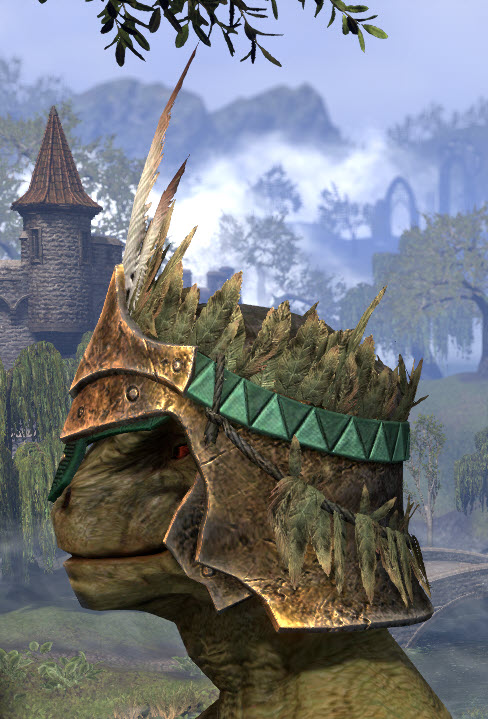 ESO Fashion | Helm of the Black Fin (Elder Scrolls Online)