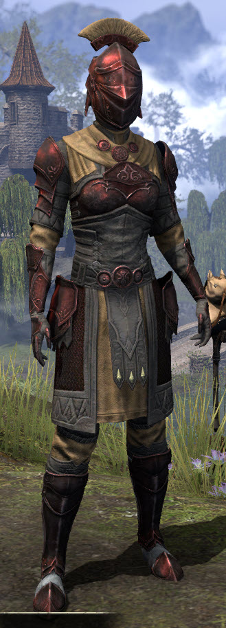 ESO Fashion | Ivory Brigade Rubedite (Elder Scrolls Online)