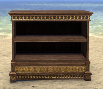 ESO Fashion | Leyawiin Bookcase, Short (Elder Scrolls Online)