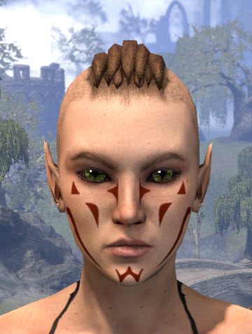 ESO Fashion | Dagon's Aspirant Face Markings (Elder Scrolls Online)