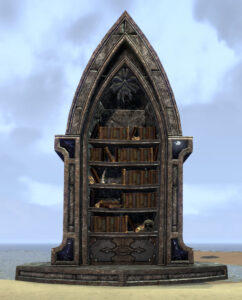 ESO Fashion | Mausoleum Bookcase, Filled (Elder Scrolls Online)