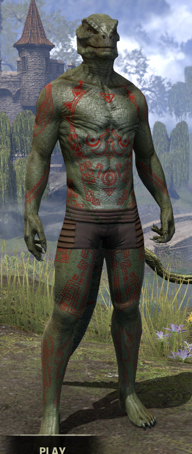 ESO Fashion | Sul-Xan Prophet Body Markings (Elder Scrolls Online)