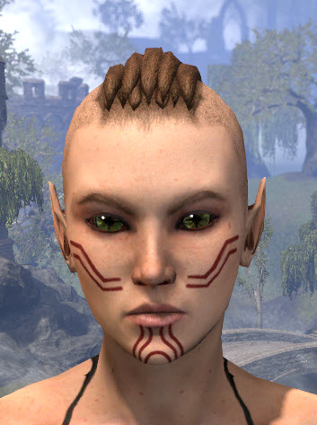 ESO Fashion | Sul-Xan Prophet Face Markings (Elder Scrolls Online)