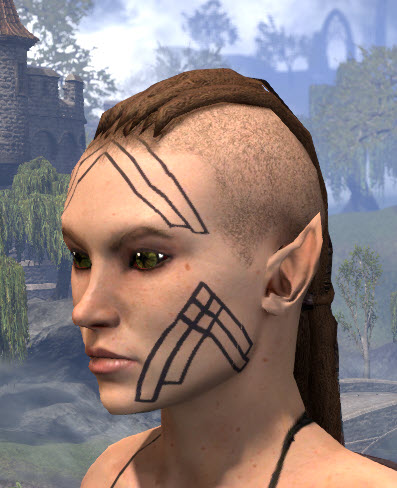 ESO Fashion | Triptych Motion Face Markings (Elder Scrolls Online)