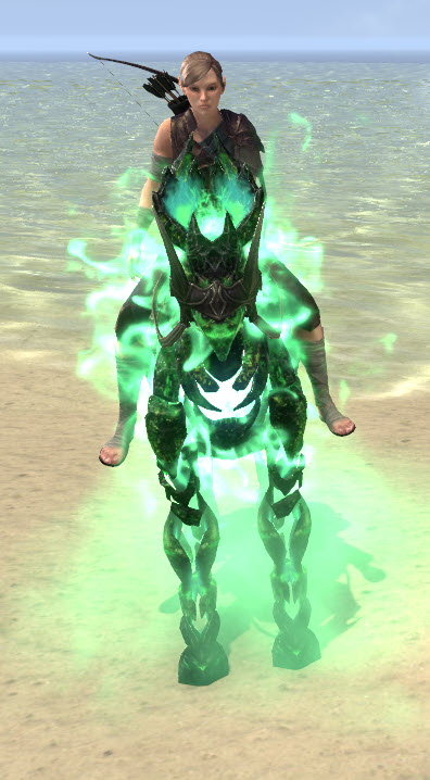 ESO Fashion | Viridian Iron Steed (Elder Scrolls Online)