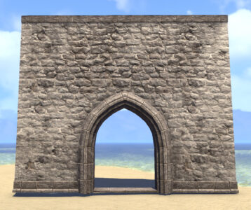 ESO Fashion | Leyawiin Wall, Castle Door Arch (Elder Scrolls Online)