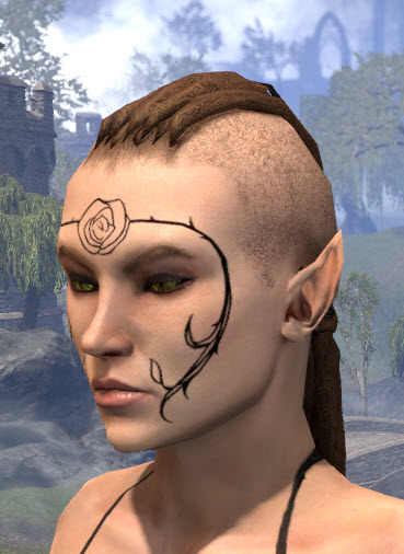 ESO Fashion | Thorns of Ecstasy Face Marks (Elder Scrolls Online)