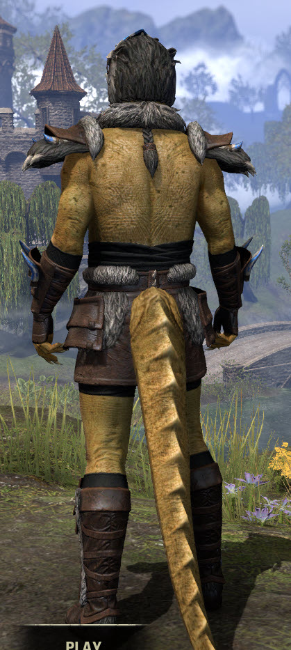 ESO Fashion | Black Drake Clanwrap (Elder Scrolls Online)