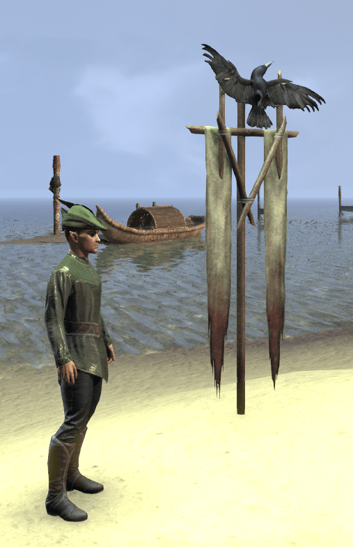 ESO Fashion | Crow Totem, Gruesome (Elder Scrolls Online)