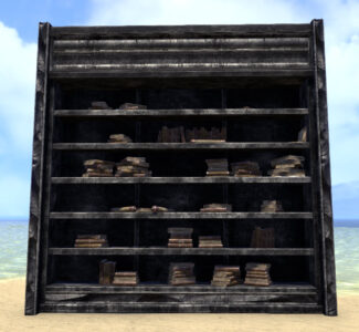 ESO Fashion | Deadlands Bookcase, Large Cluttered (Elder Scrolls Online)