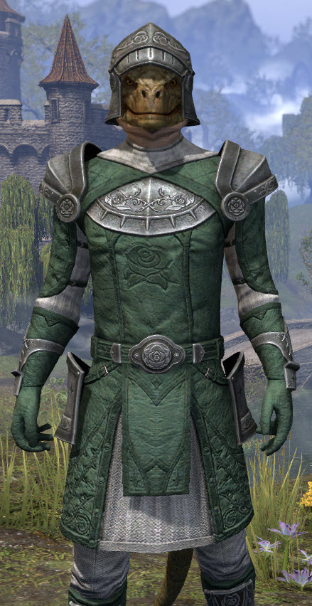 ESO Fashion | Silver Rose Rawhide (Elder Scrolls Online)